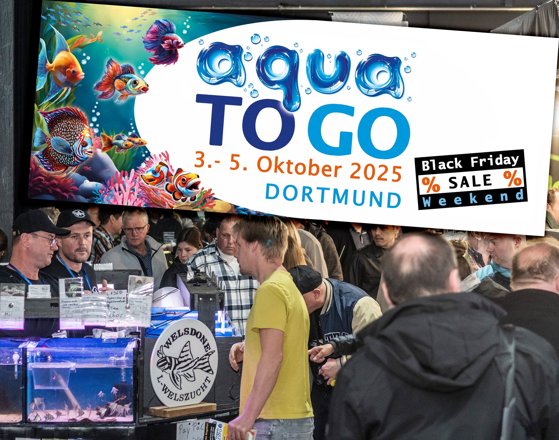 Dortmund: aqua TO GO feiert Anfang Oktober 2025 Premiere – Dähne Aquaristik
